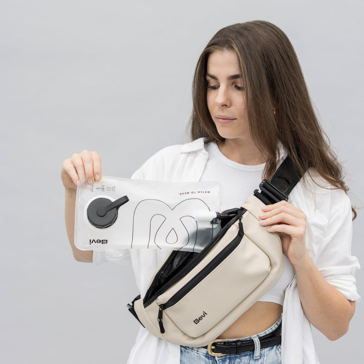 Bevi. Water to wear. – Bevi Bag